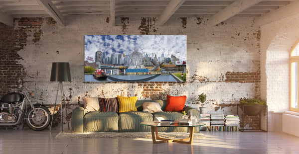 "Montreal In Reset" by Nadine Track Urban Photo Art, Griffintown, Montreal